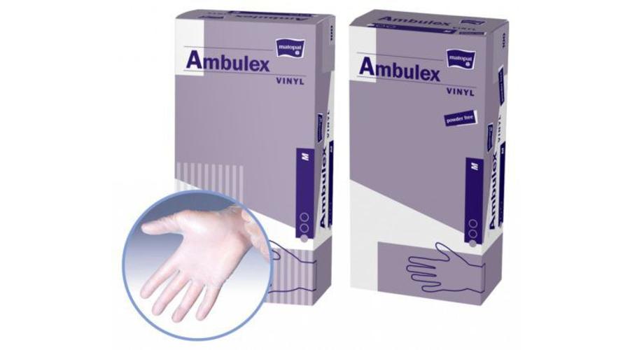 Ambulex gumikesztyű vinyl, 2.475 Ft áron, Gumikesztyű