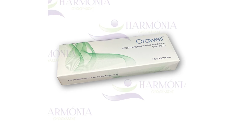 Well Biotech Orawell COVID-19 antigén gyorsteszt (Nyálból-pálcikás ...
